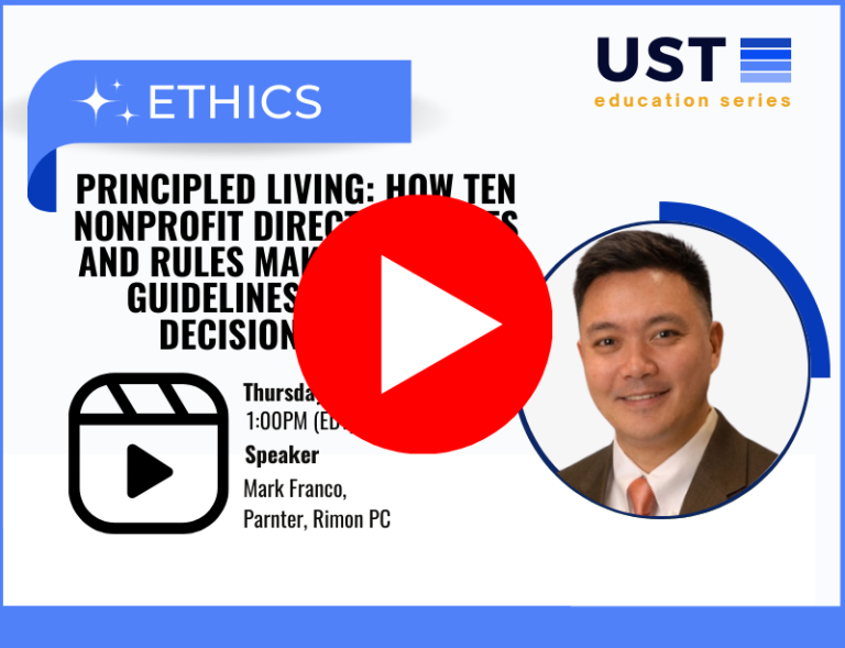 Principled Living: How Ten Nonprofit Director Duties and Rules Make ...